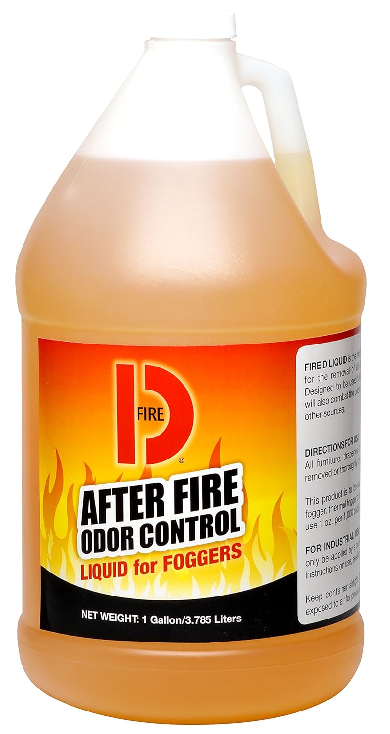 Big D 1202 Fire D After Fire Odor Control Liquid, 1 Gallon (Pack of 4 ...