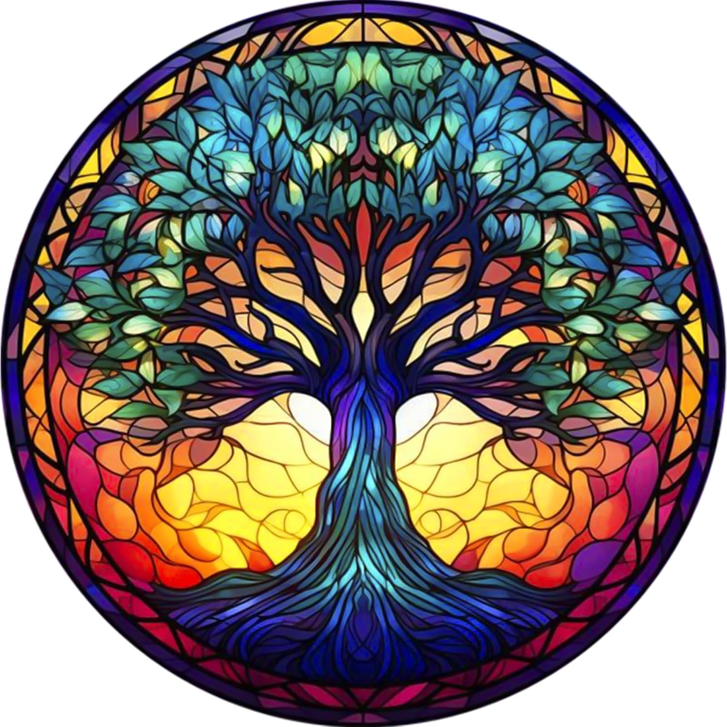 Amazon.com: Fountor Tree of Life Diamond Art Kits for Adults - Stained ...