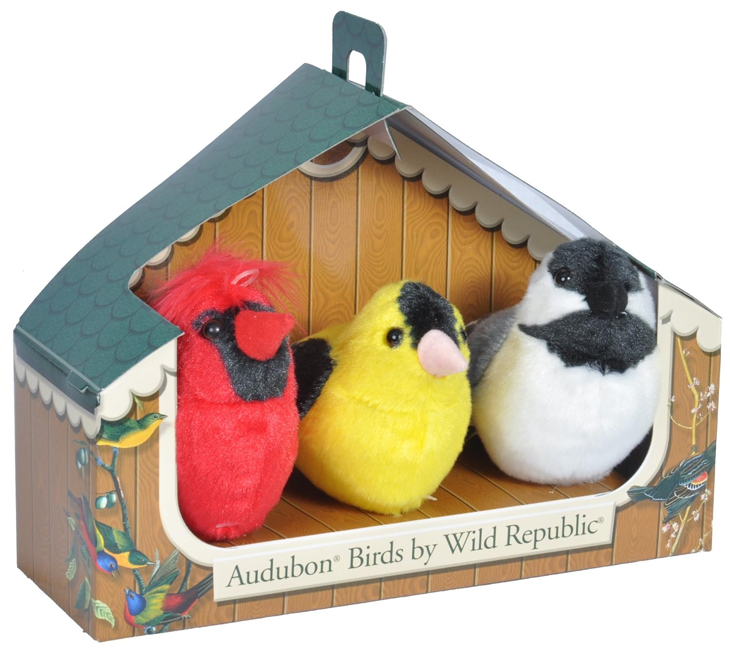 Amazon.com: Wild Republic Audubon Birds Collection with Authentic Bird ...