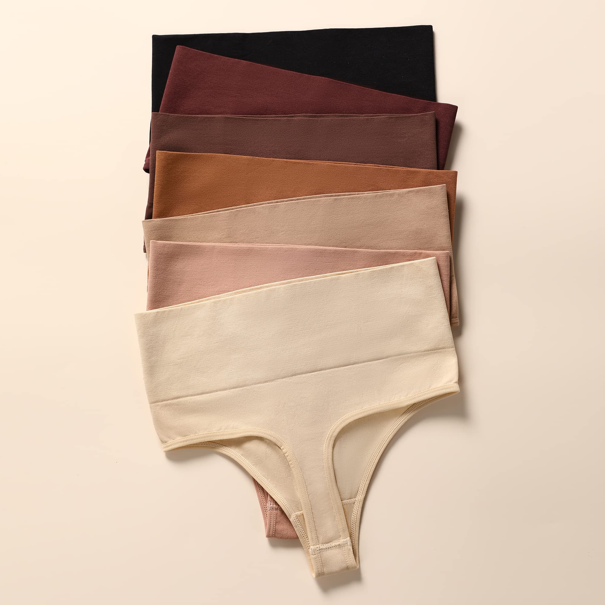 Snapklik.com : SHARICCA High Waisted Thongs For Women Seamless No Show ...