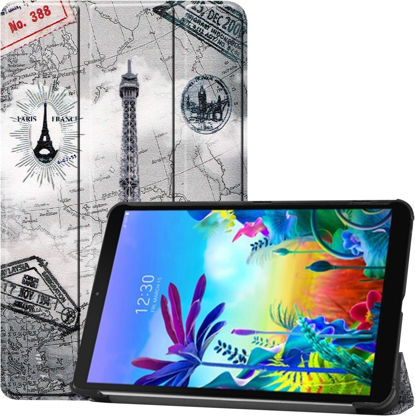 Amazon.com: Gylint for LG G Pad 5 10.1 Case, Smart Case Trifold Stand ...