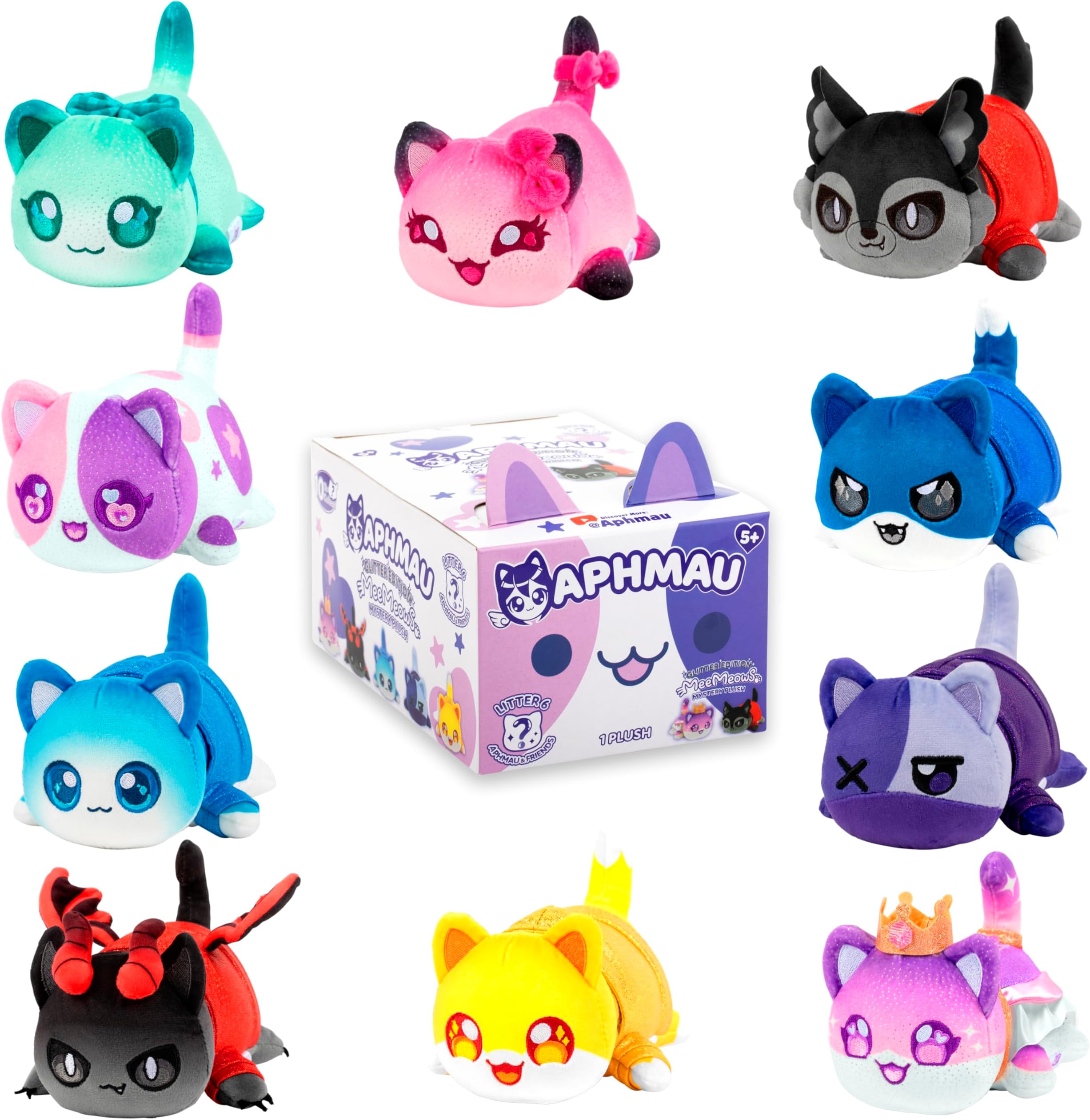 Amazon.com: Basic Fun Misfittens Fishbowl Assortment (CDU)