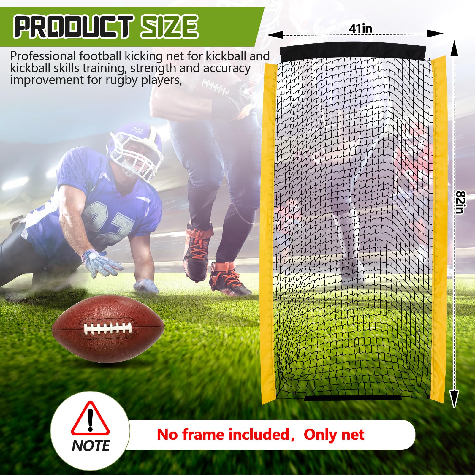 American Football Kicking Net