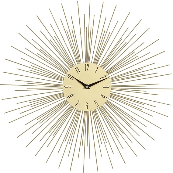 Amazon.com: Deco 79 Metal Starburst Decorative for Home with Black ...