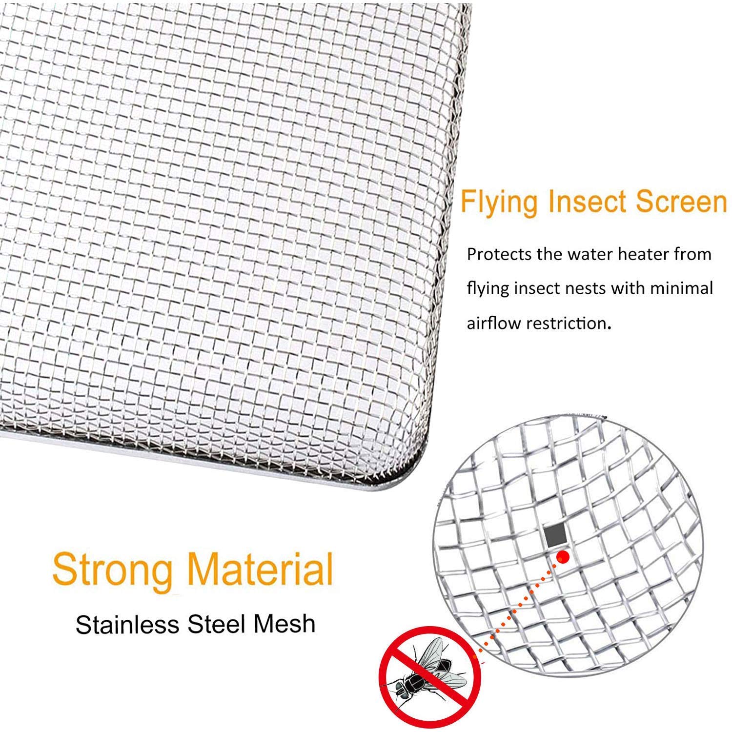 Snapklik.com : Flying Insect Screen For RV Refrigerator Vents
