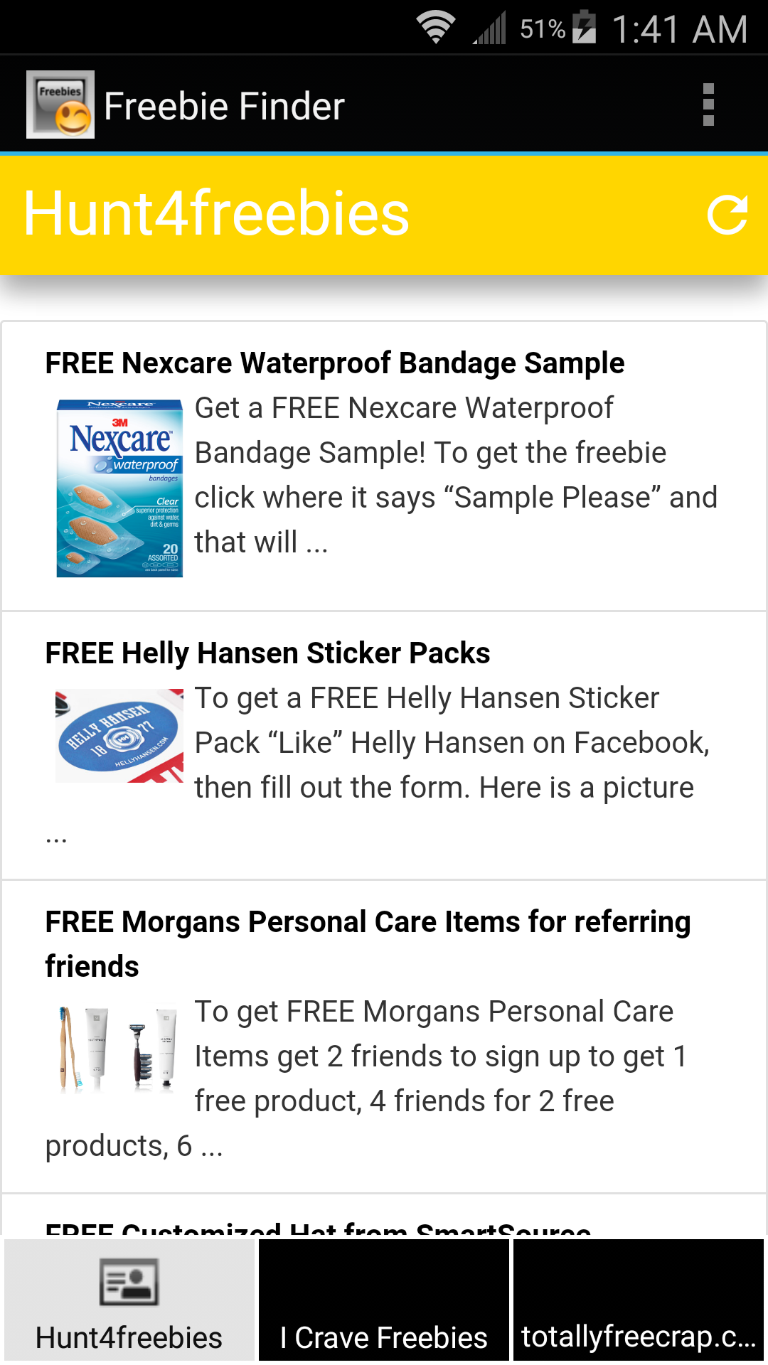 Freebie Finder - App on Amazon Appstore