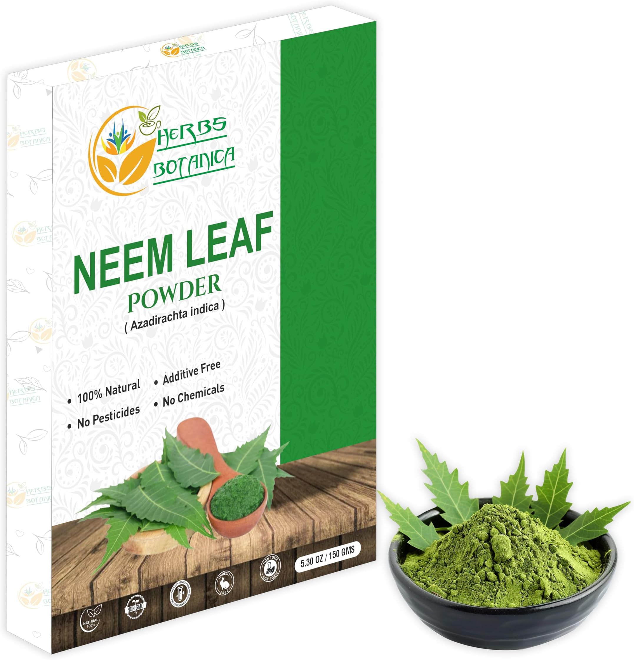 Amazon.com: H&C Natural Neem Leaves Powder, 227 Grams (1/2 lb) : Health ...