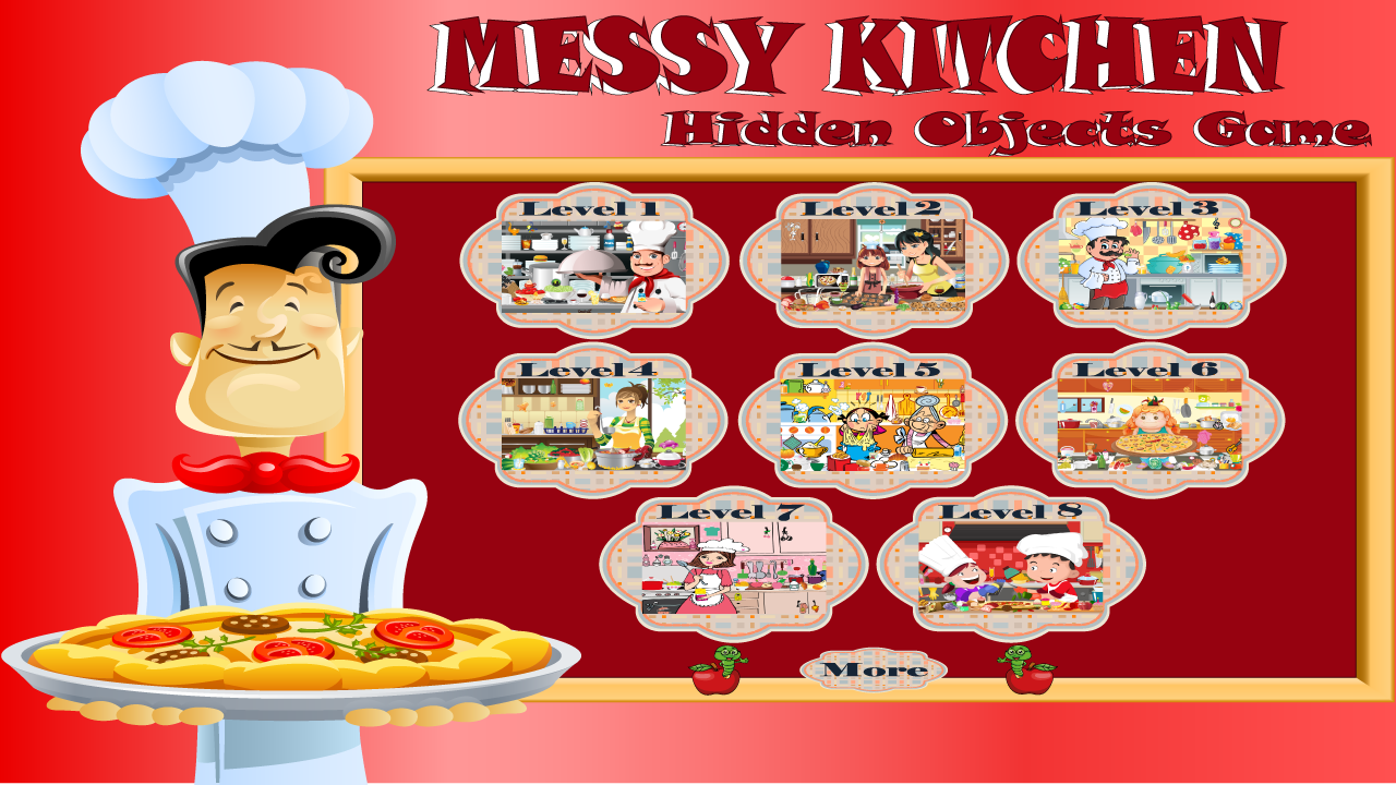 Messy Kitchen Hidden Objects - App on the Amazon Appstore