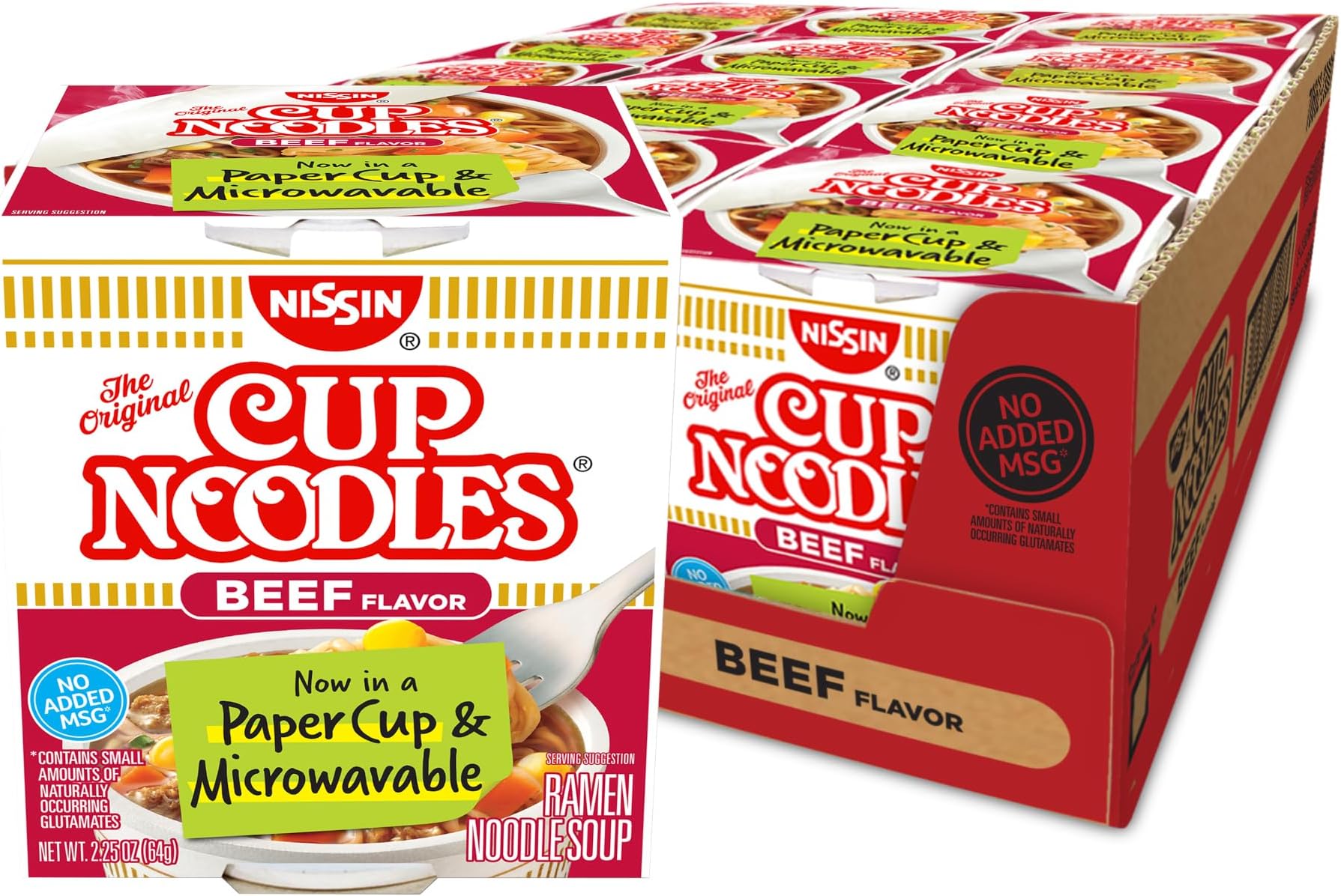 Amazon.com: Nissin Top Ramen Bowl Ramen Noodle Soup, Chicken, 3.42 ...