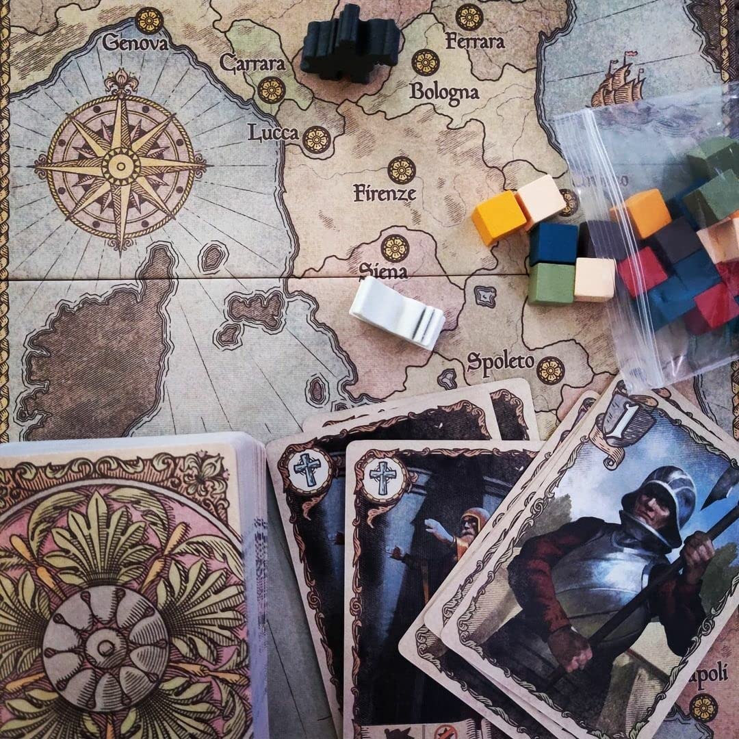 Amazon.com: Condottiere Card Game - Renaissance Strategy Game of ...