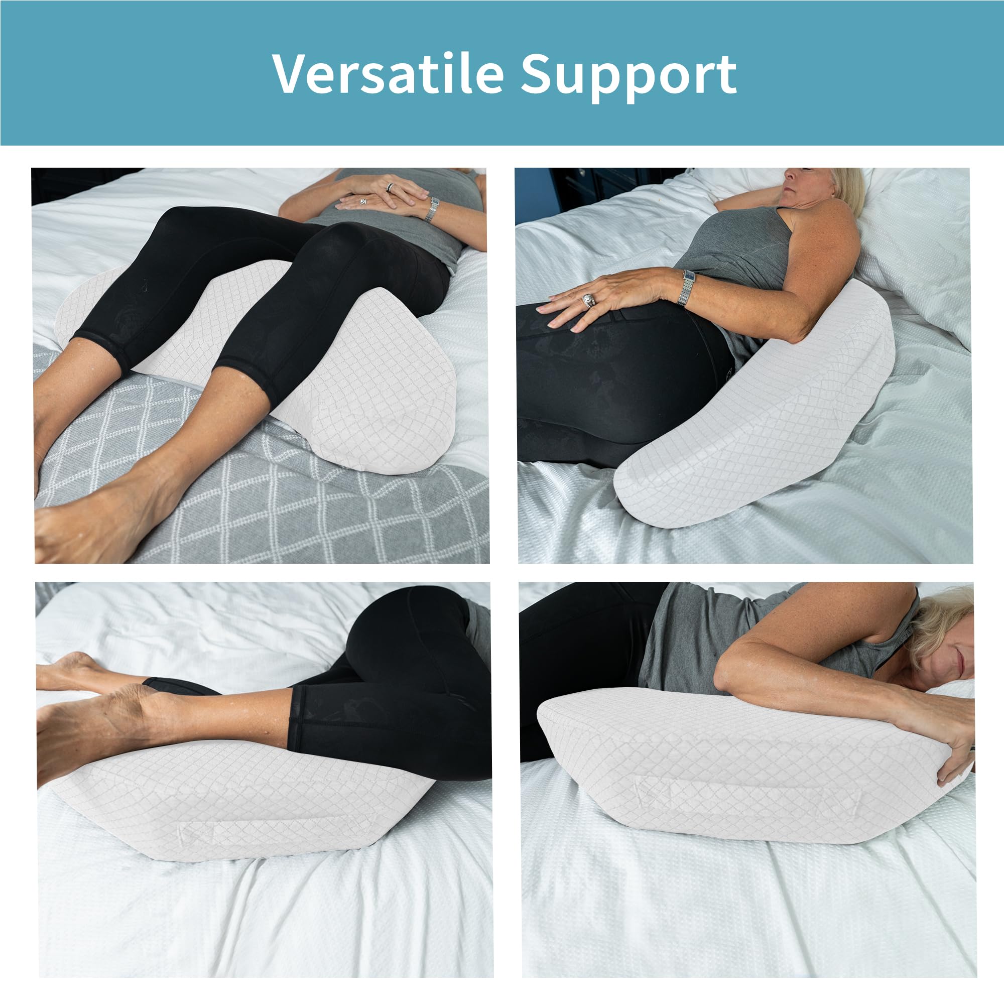 Snapklik.com : Bedsore Pressure Relief Pillow, White Offload Pressure ...