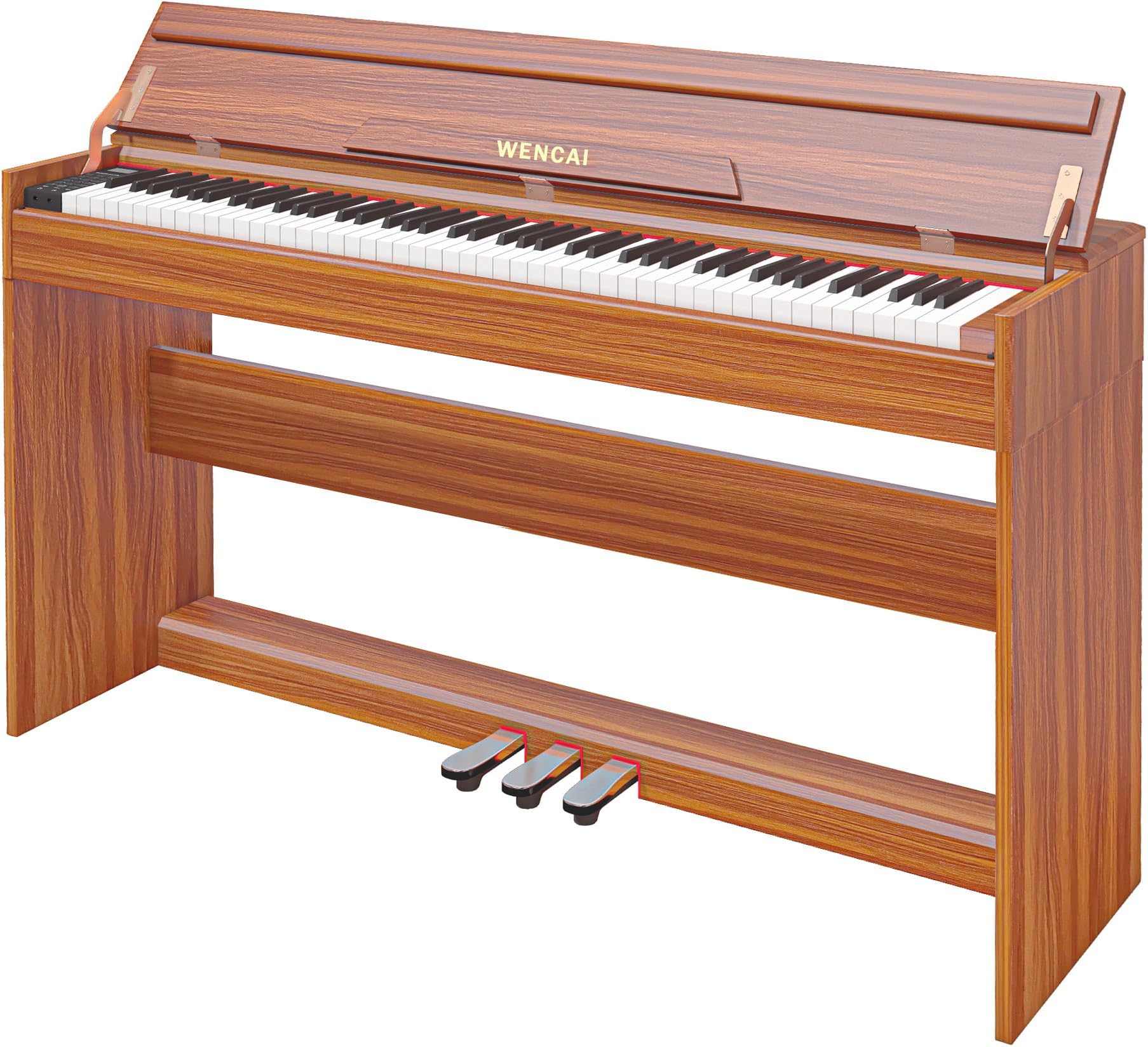 Amazon.com: WENCAI Electronic Piano 88 key Weighted Keyboard, 88 Keys ...