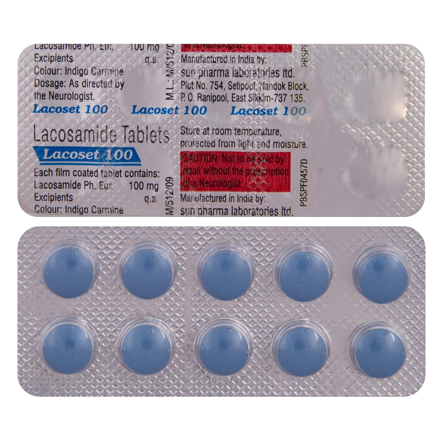 Lacoset 100 - Strip of 10 Tablets : Amazon.in: Fashion