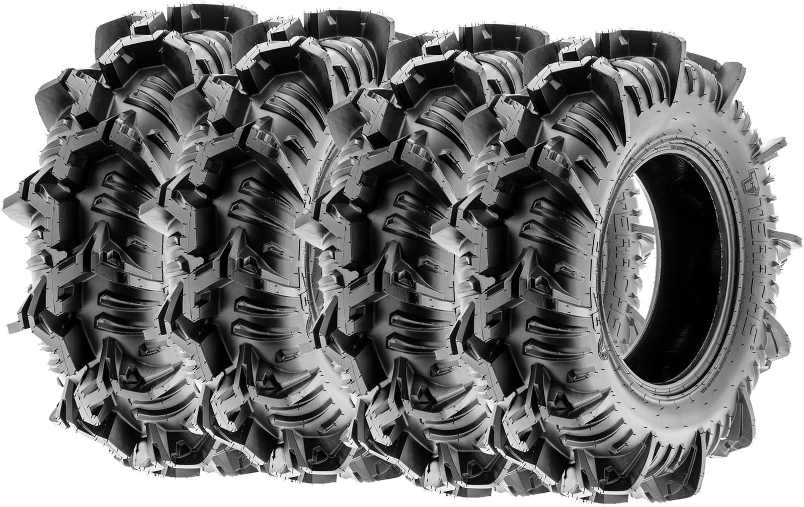 Amazon.com: Full set of BKT AT 171 (6ply) 28x9-14 ATV Mud Tires (4 ...