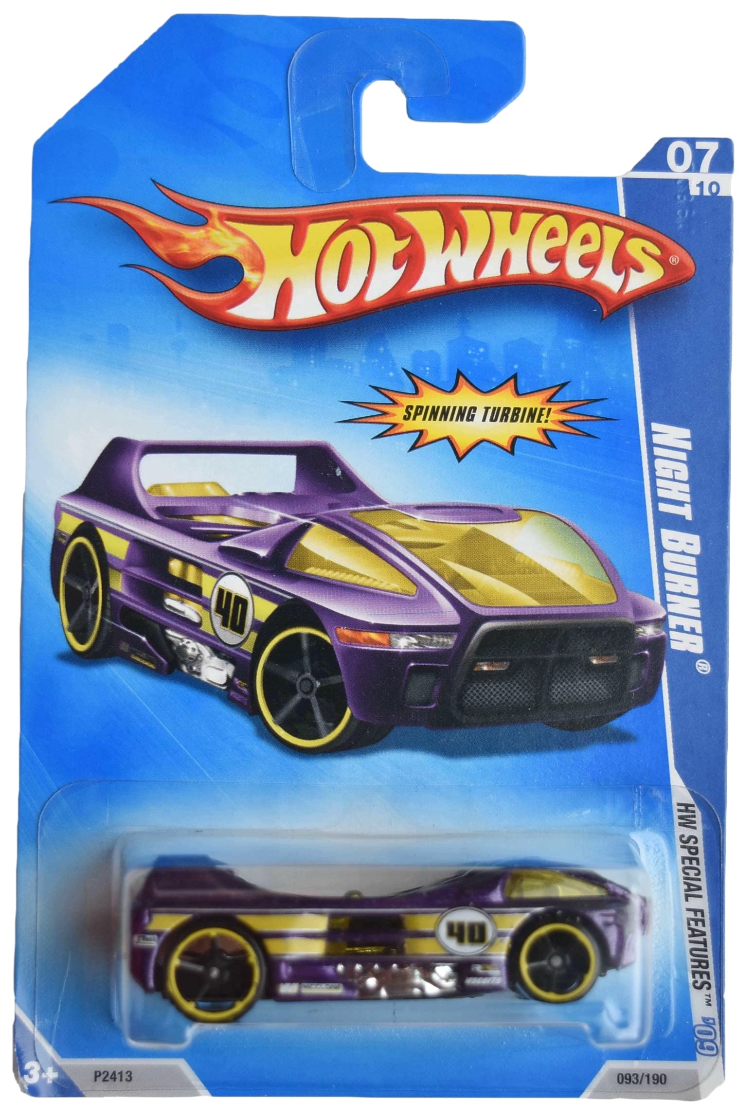 Amazon.com: Hot Wheels Night Burner : Toys & Games