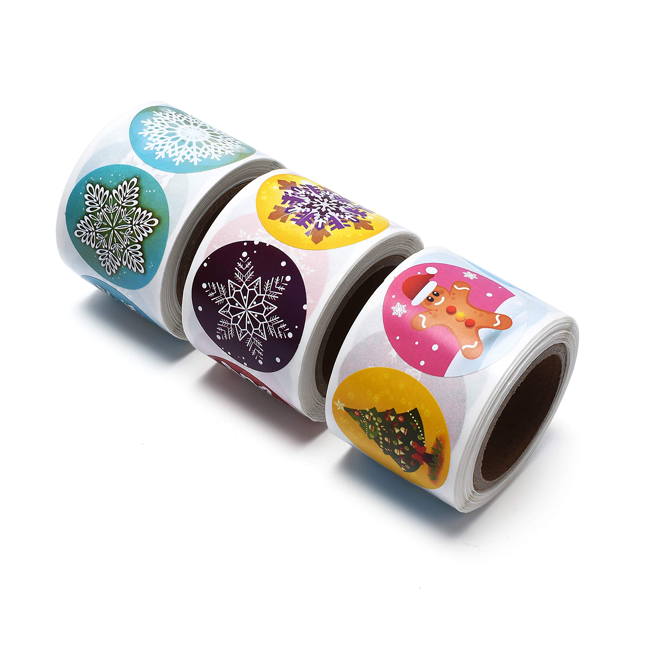 Snapklik.com : 3PCS Christmas Stickers For Kids Snowman Stickers ...