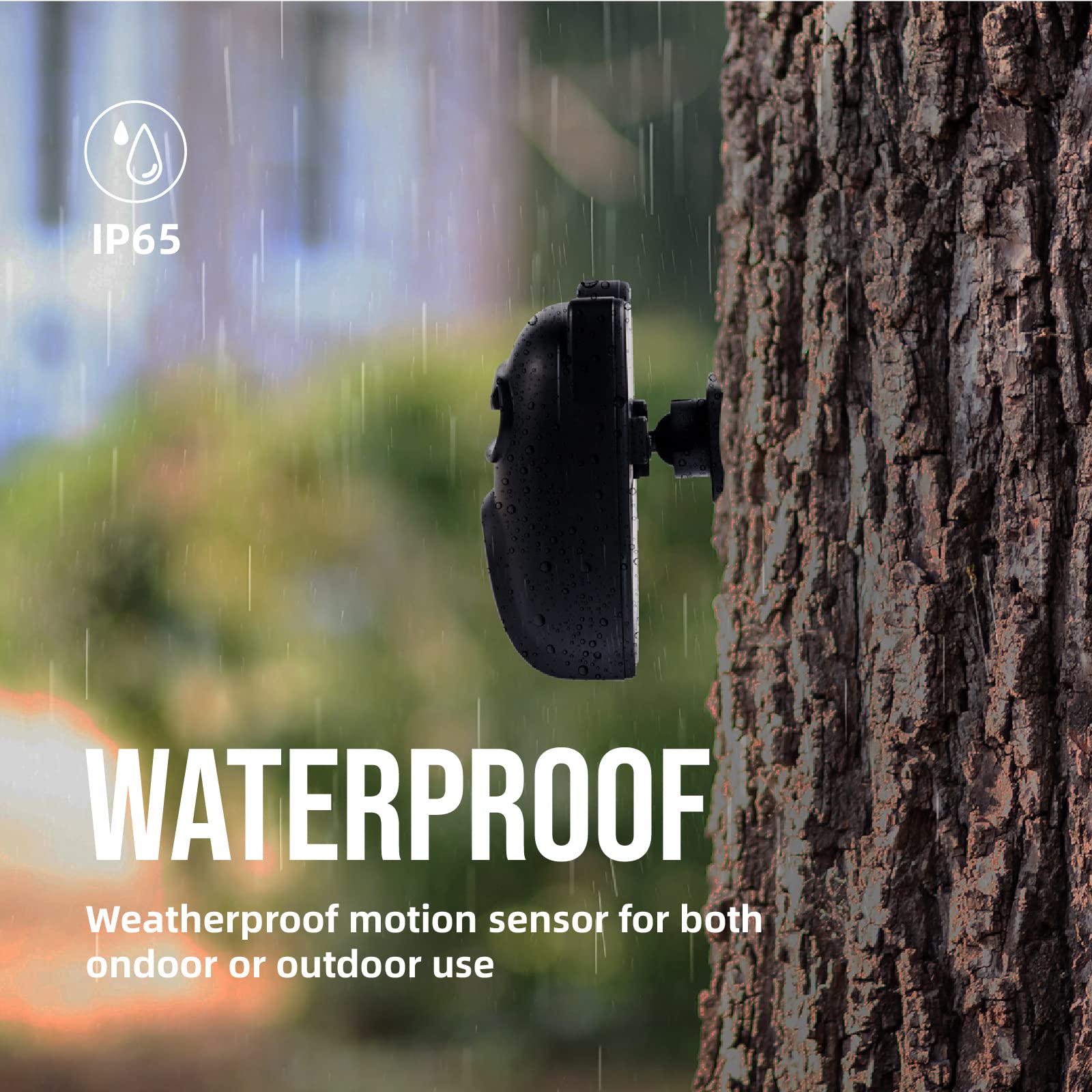 Snapklik.com : Seanme Driveway Alarm Wireless Outside Weatherproof, 328 ...