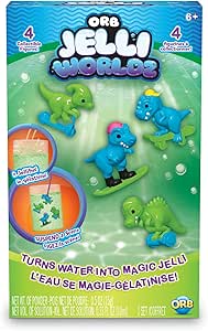 The Orb Factory Jelli Worldz-Dinosaurs Compound Playset (9 Piece ...