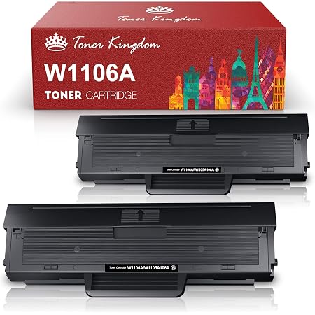 HP 106A - Black - original - toner cartridge (W1106A) - for Laser 107 ...
