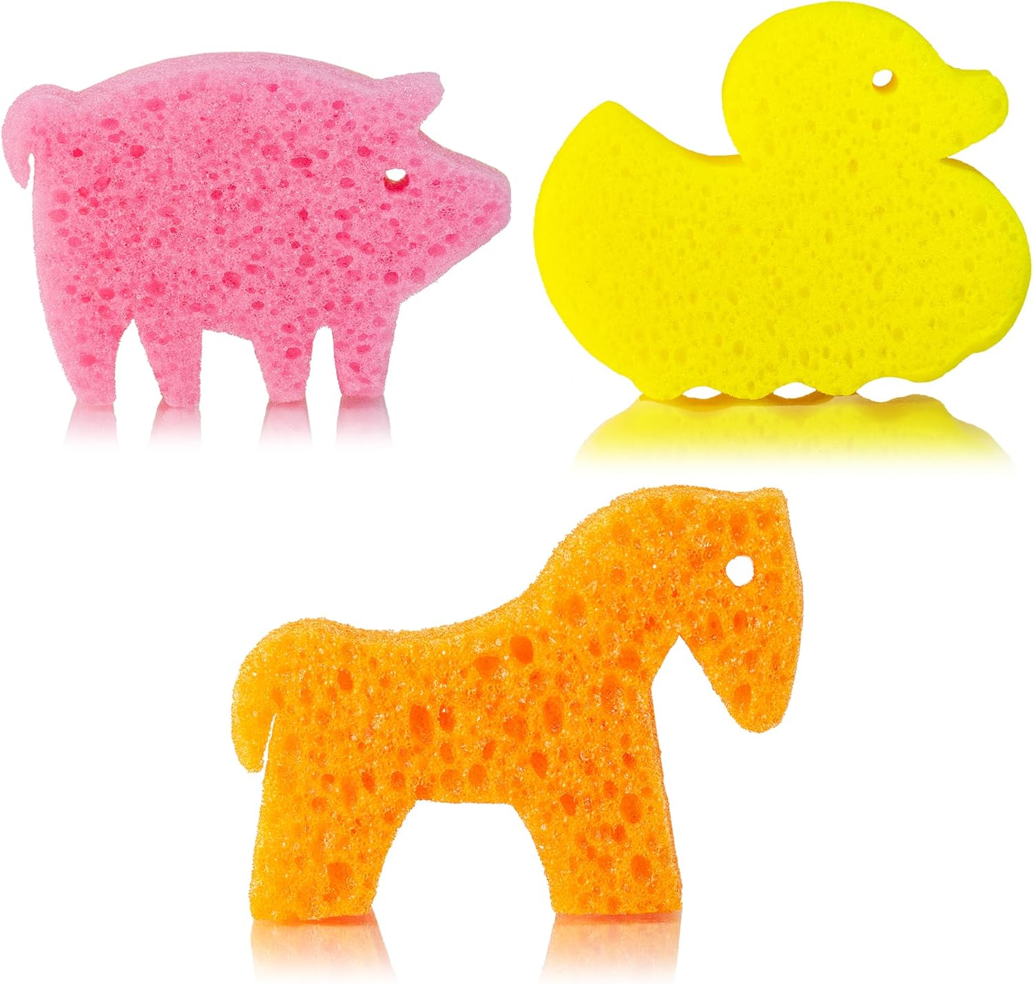 Amazon.com: SPONGIFY Kids Farm Animals Bundle - 1 of Each : Beauty ...
