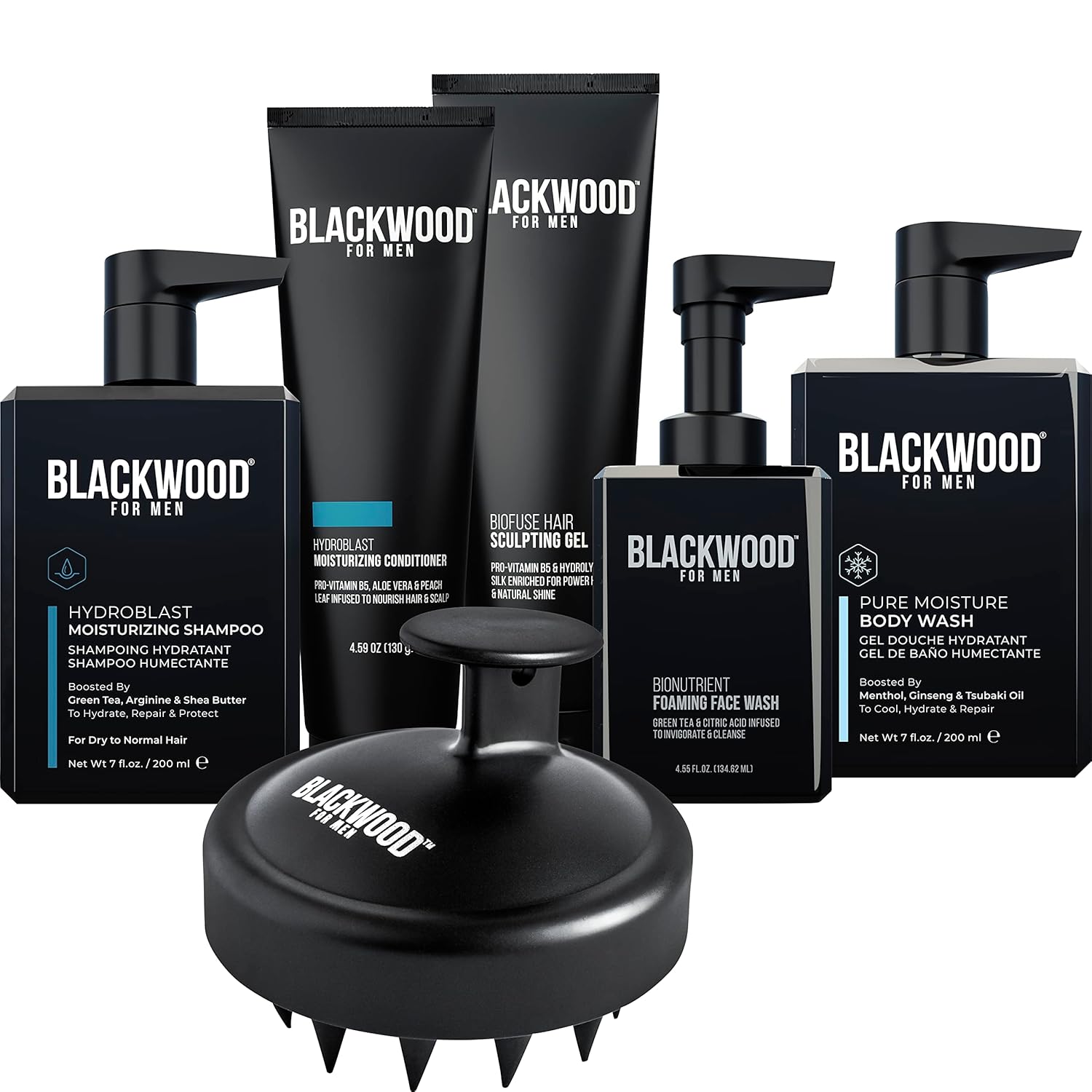 Amazon.com : BLACKWOOD FOR MEN Hydro Cleanse Complete Set including ...