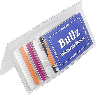 Amazon.com: Bullz Set of Heavy Duty Vinyl Plastic Secretary Inserts for ...