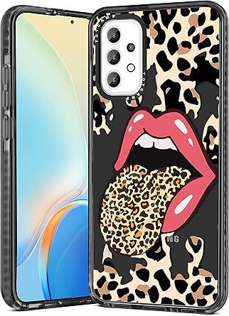Amazon.com: Toycamp for Samsung A52 Case(Also for Samsung A52s Case) Case, Cute Funny Leopard ...