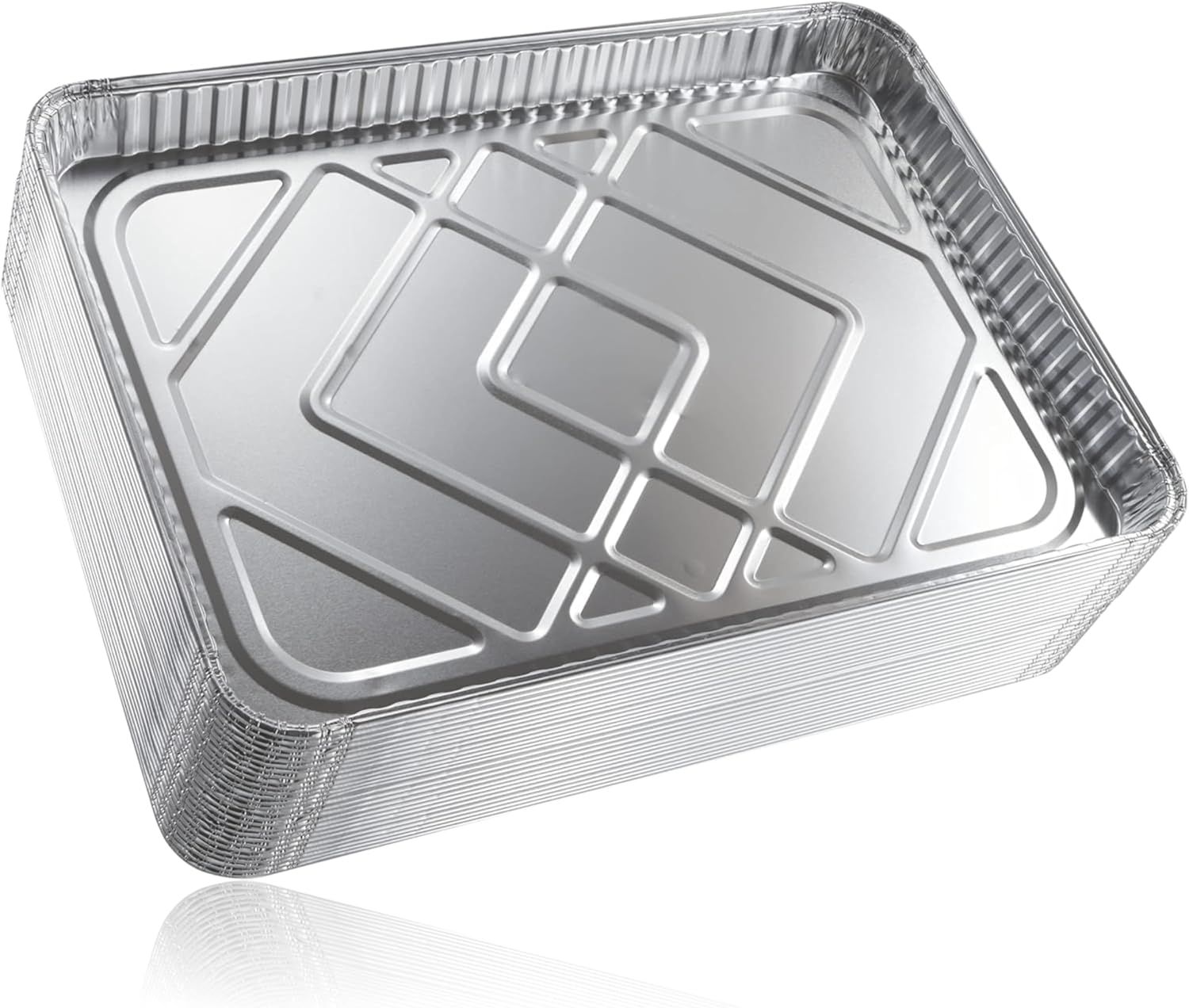 LALENE® Aluminum Baking Trays - #1 Aluminium Foil Trays Great for ...