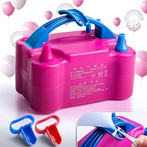 Amazon.com : Electric Balloon Pump,Balloons Inflator Blower with ...