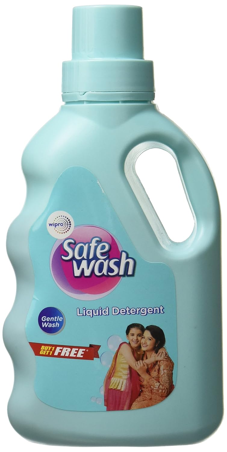 Safewash Woolen Liquid Detergent by Wipro, 500g (Buy 1 Get 1 Free ...