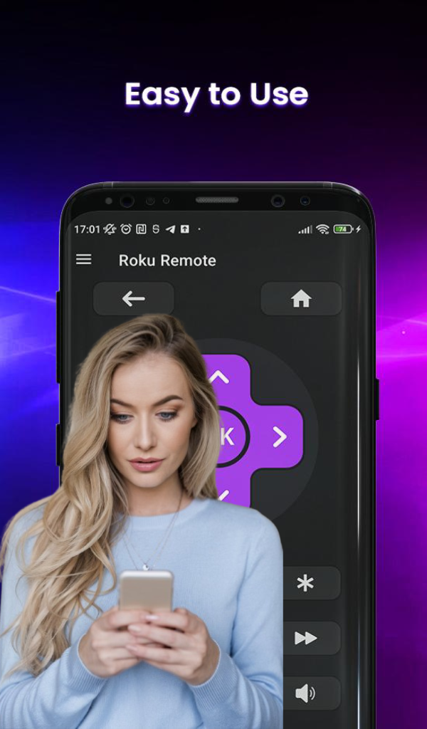 Replacement Remote Control for Roku TV – Compatible with ALL RokuTV Devices and Smart TVs - App ...