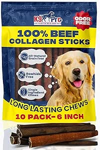 Amazon.com: K9 Pro Introductory Offer Dog Chews Collagen Sticks for ...