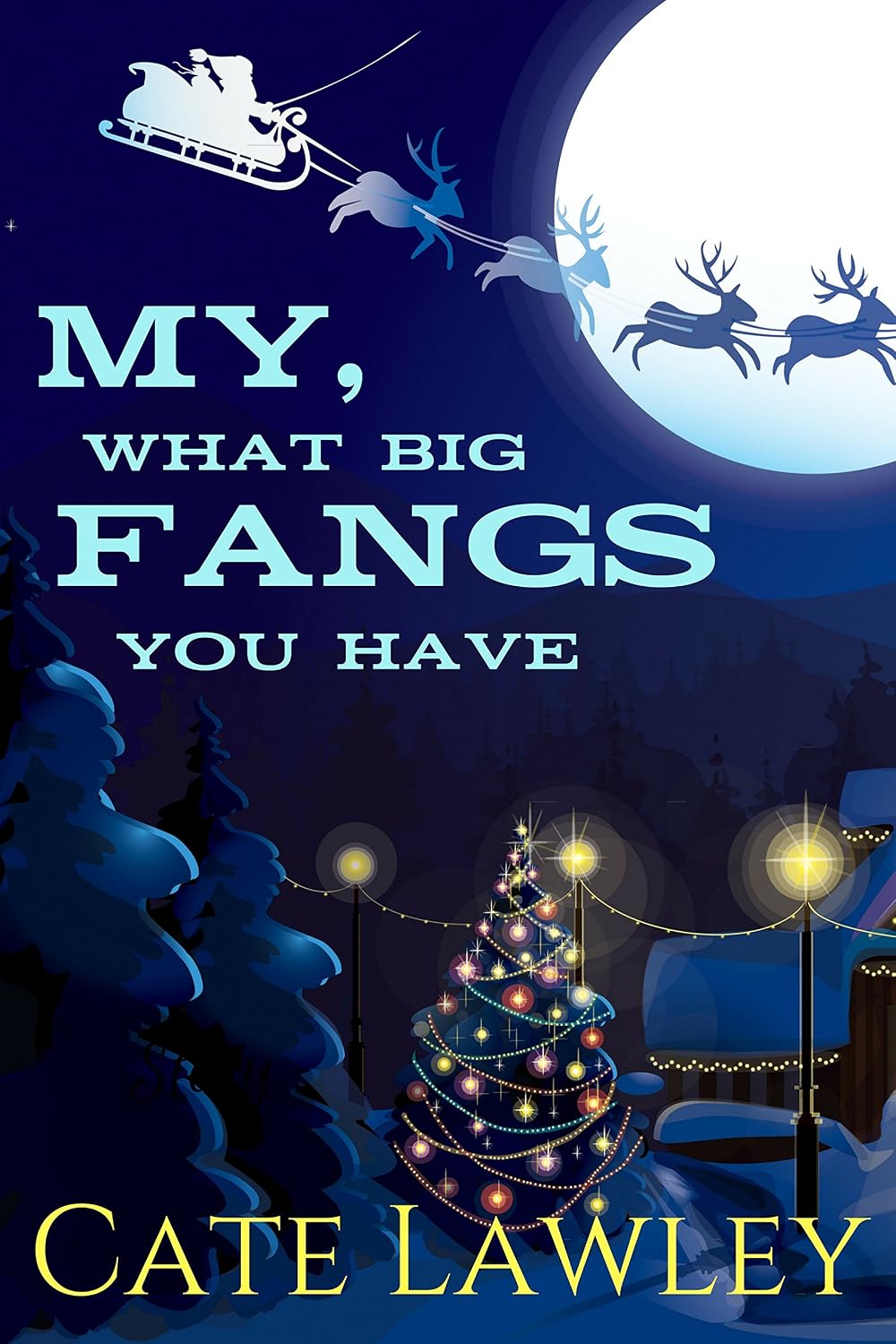 Amazon.com: My, What Big Fangs You Have: A Vegan Vamp Christmas (Dinner ...
