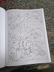 Creative Haven Spring Scenes Coloring Book | Amazon.com.br