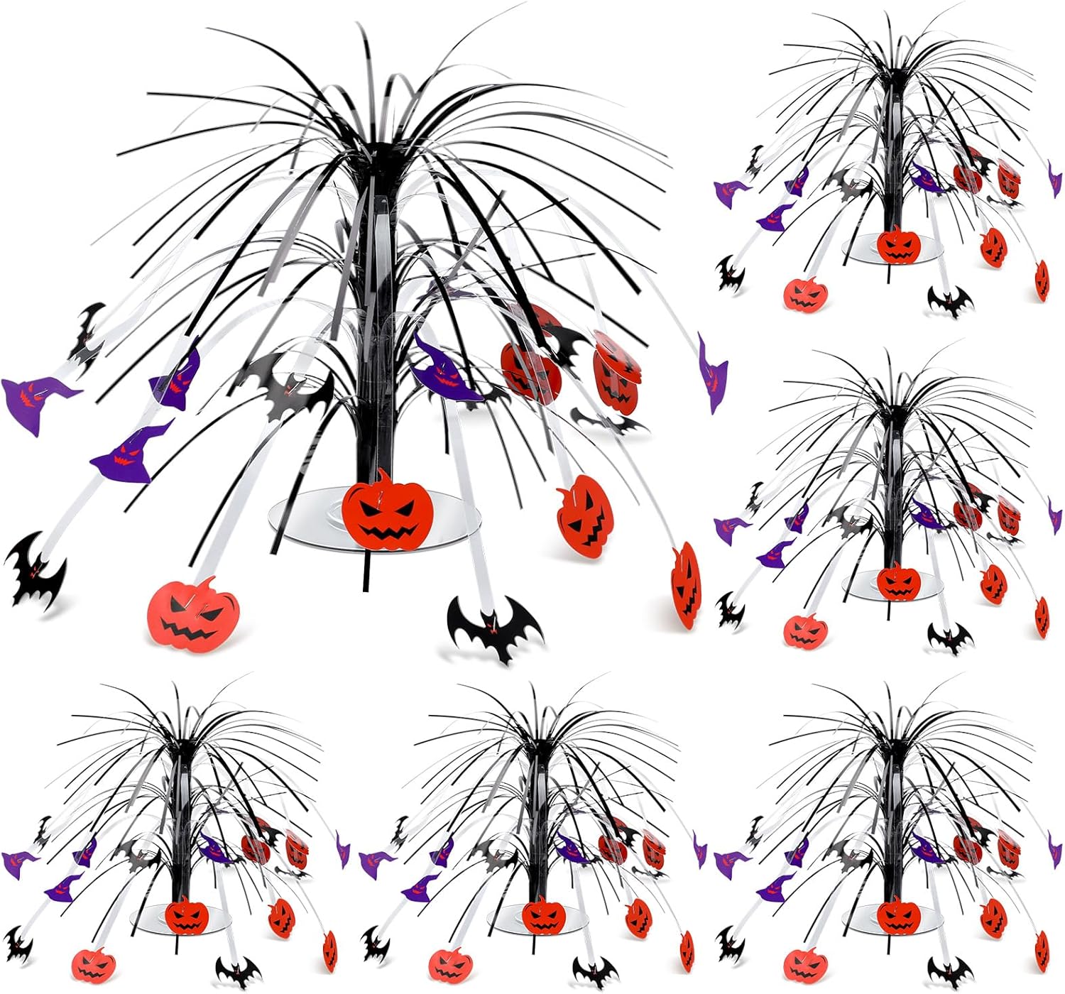 Amazon.com: Liliful 6 Pcs Halloween Spray Table Decorations for Party ...