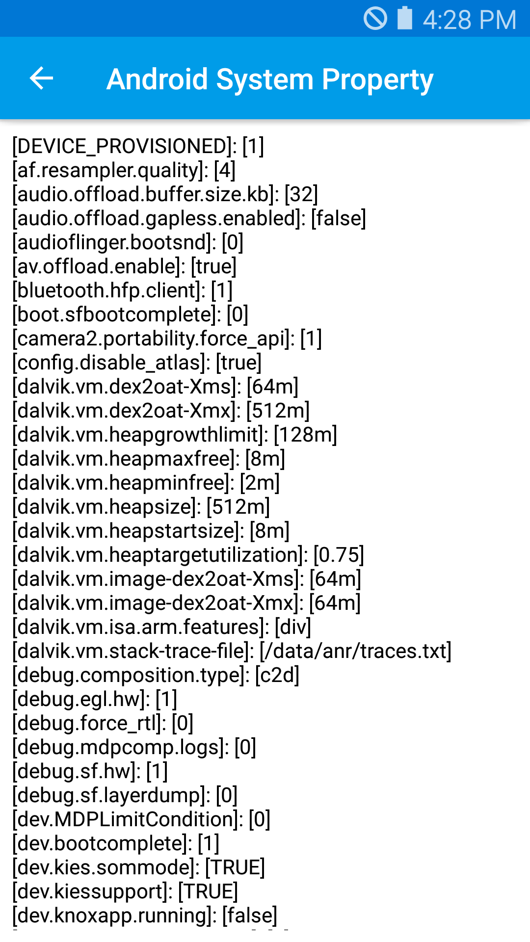 Aplicación Android System Info - Detailed Android Device Info en Amazon Appstore
