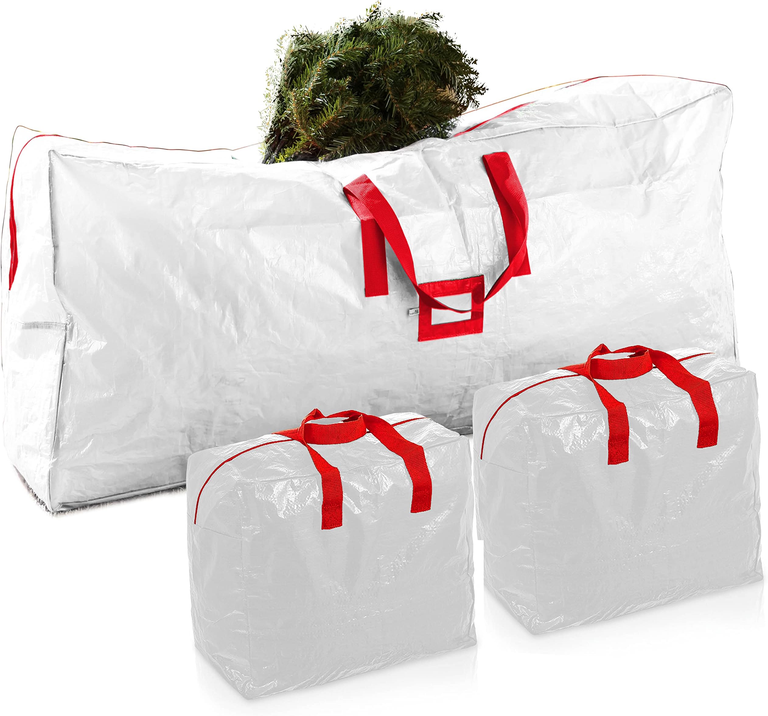 Amazon.com: Zober Christmas Tree Storage Bag W/ 2 Garland Bags ...