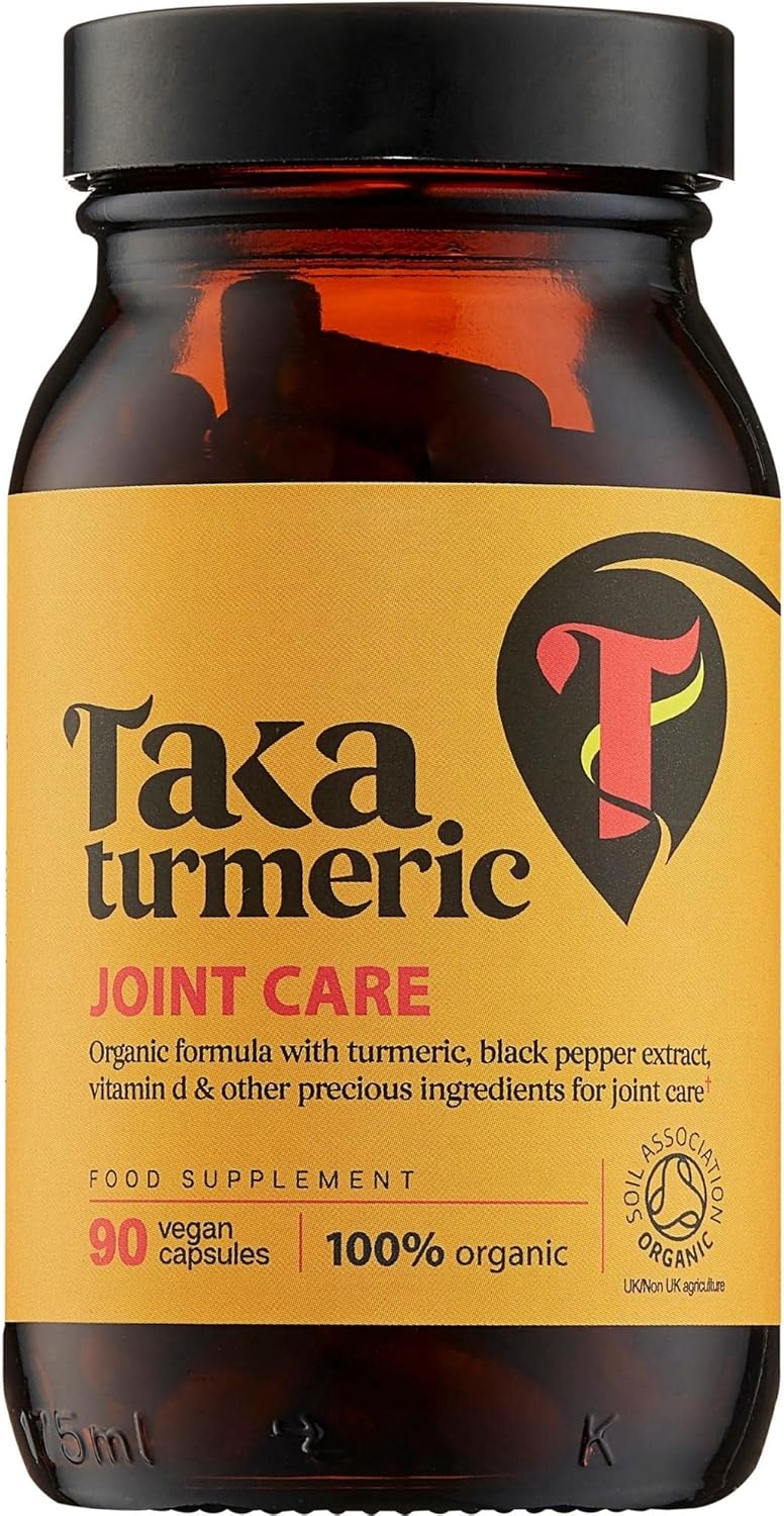 Taka Turmeric Organic Joint Care Supplement - Formulated for Joints, 90 ...