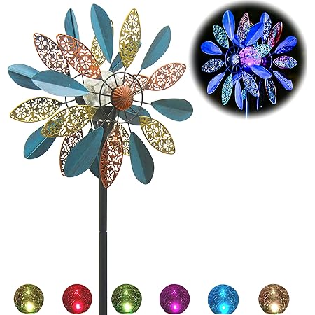 Amazon.com: Collections Etc Vibrant Double-Sided Rainbow Colored ...