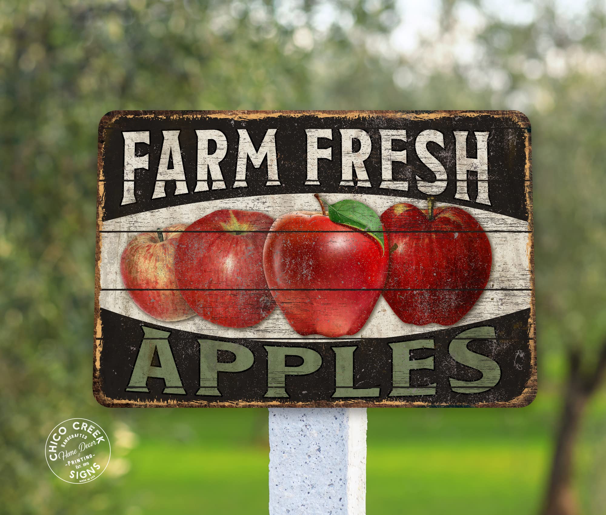Fresh Apples Sign Clip Art