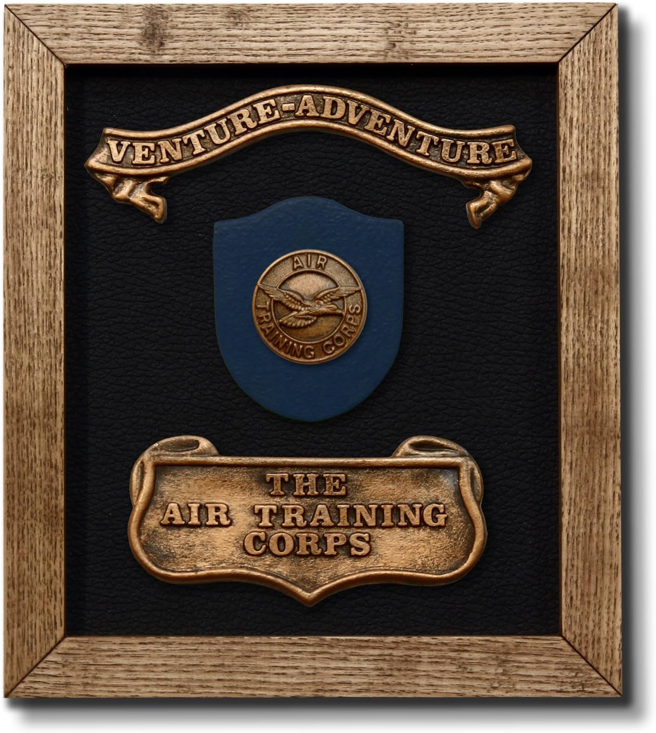 Amazon.com: Kerr Characters ATC/Air Cadets – Solid Oak Framed Air ...