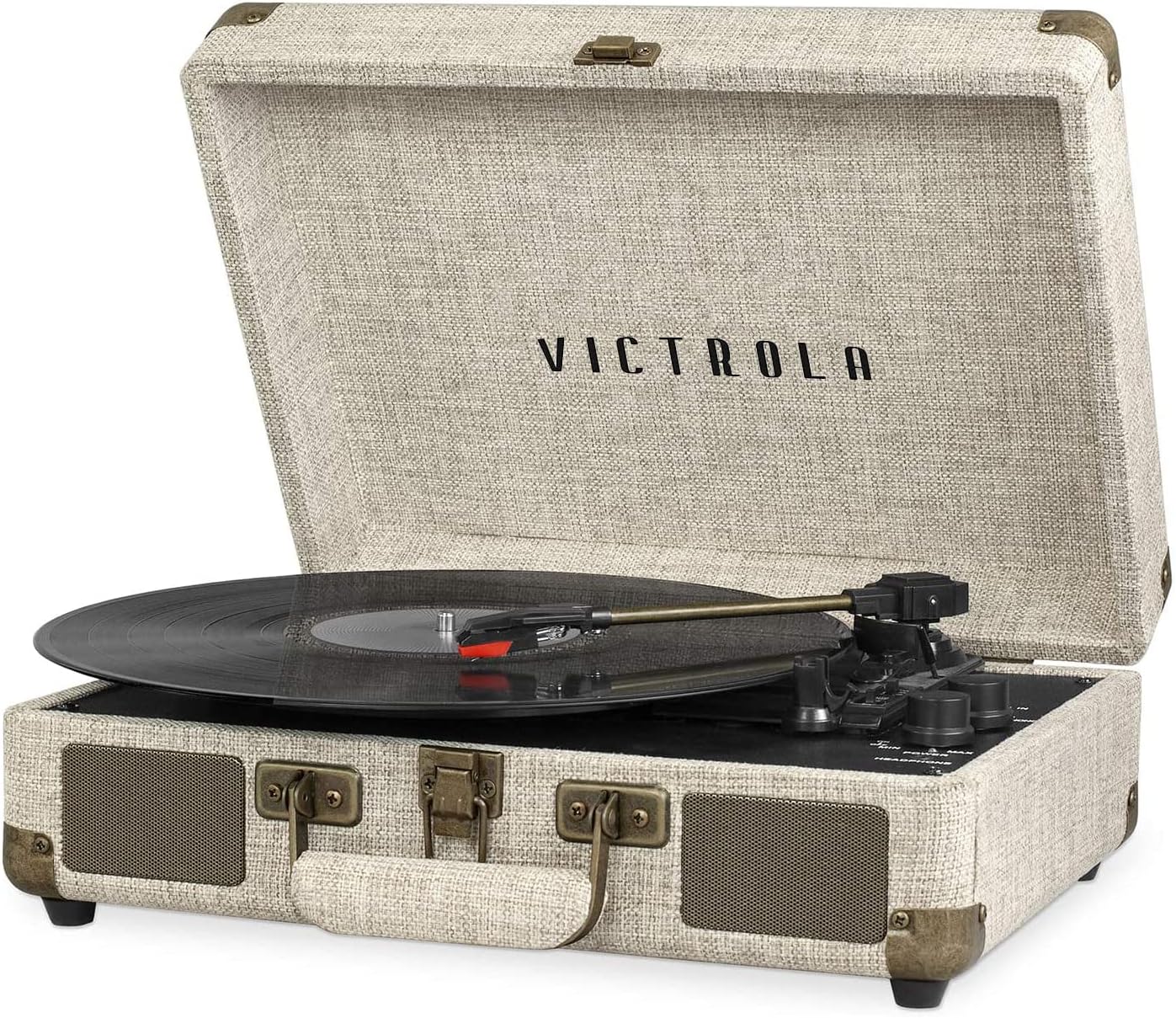 Amazon.com: Victrola Vintage 3-Speed Bluetooth Portable Suitcase Record ...