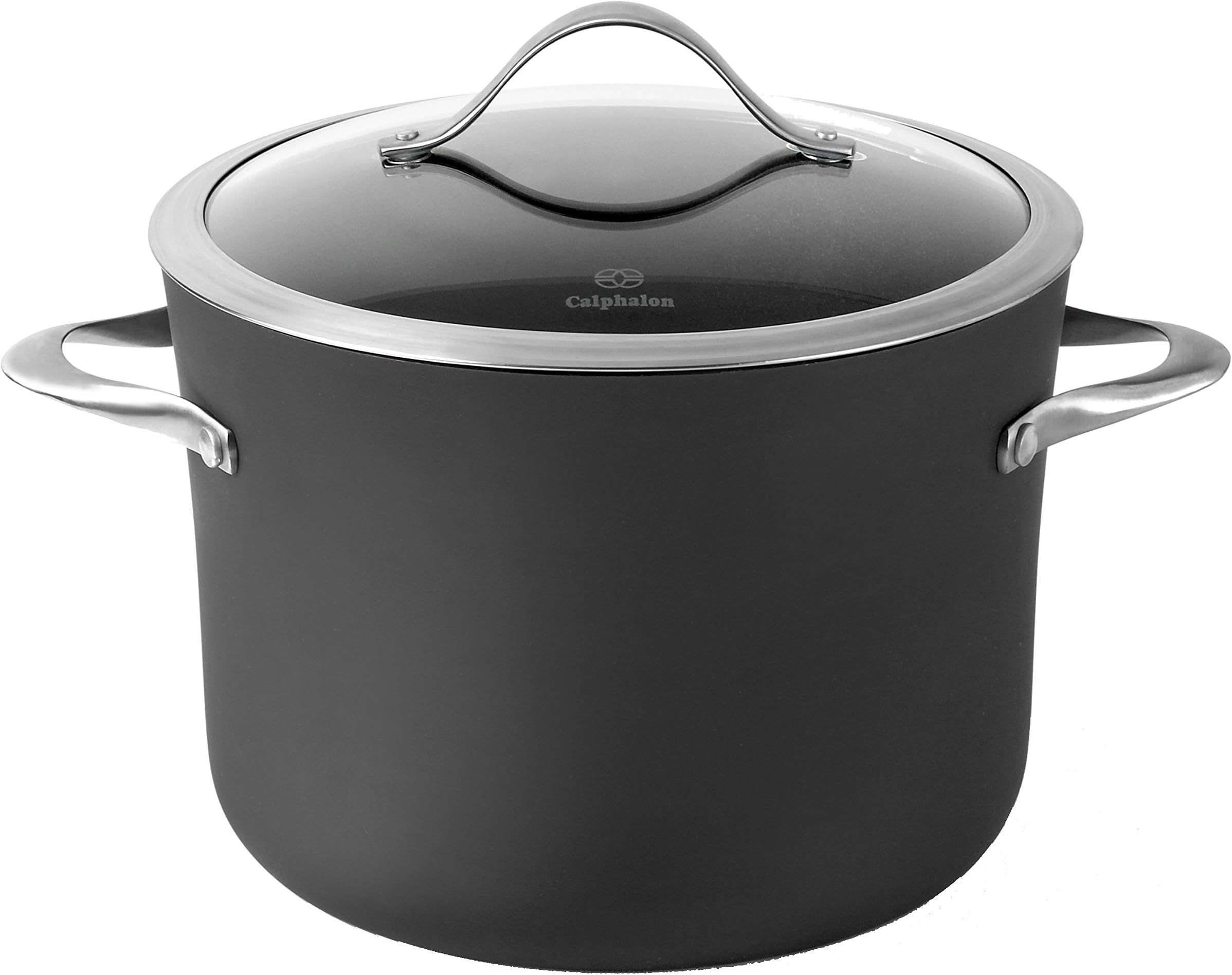 Amazon.com: Calphalon Premier Space Saving 8 Quart Hard Anodized ...