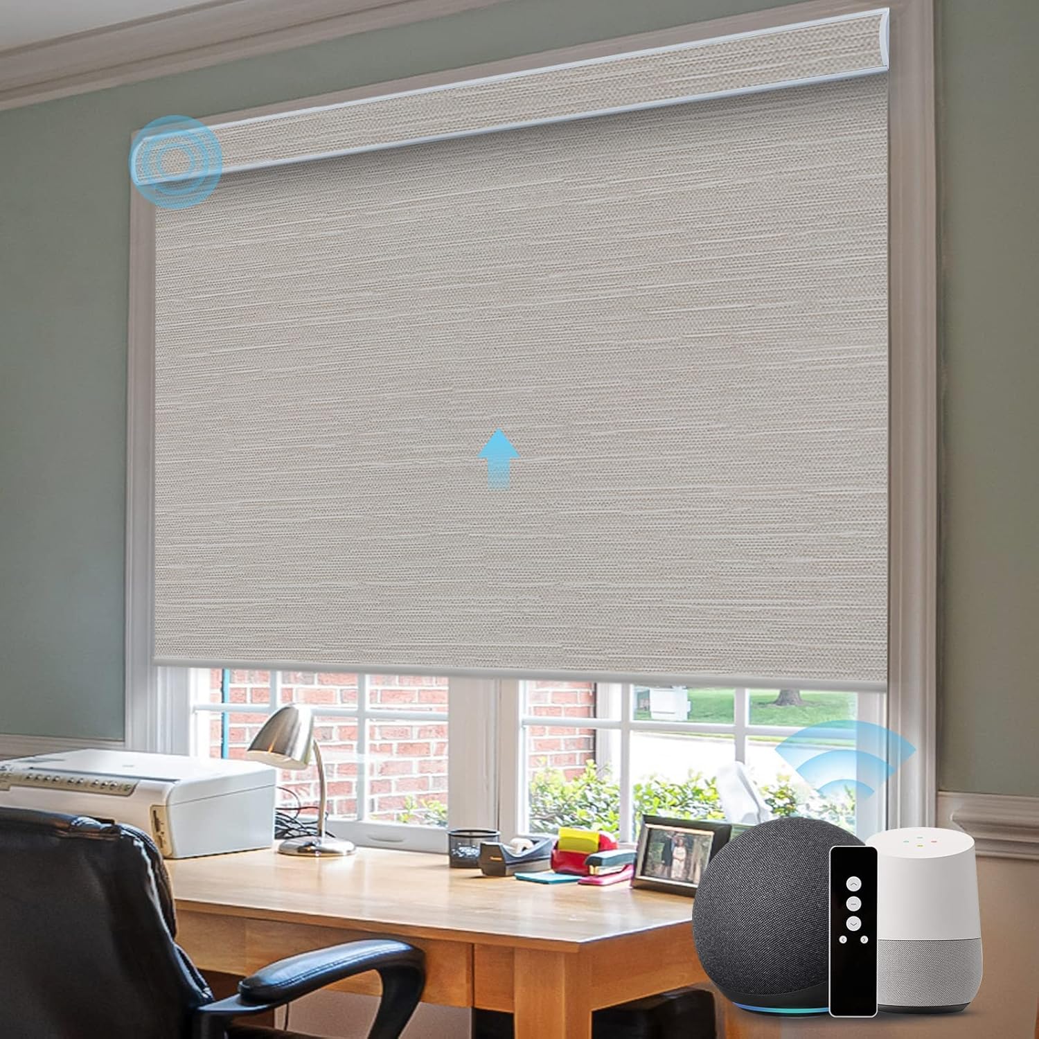 Amazon.com: SmartWings Motorized Blinds Work with Alexa and Google ...