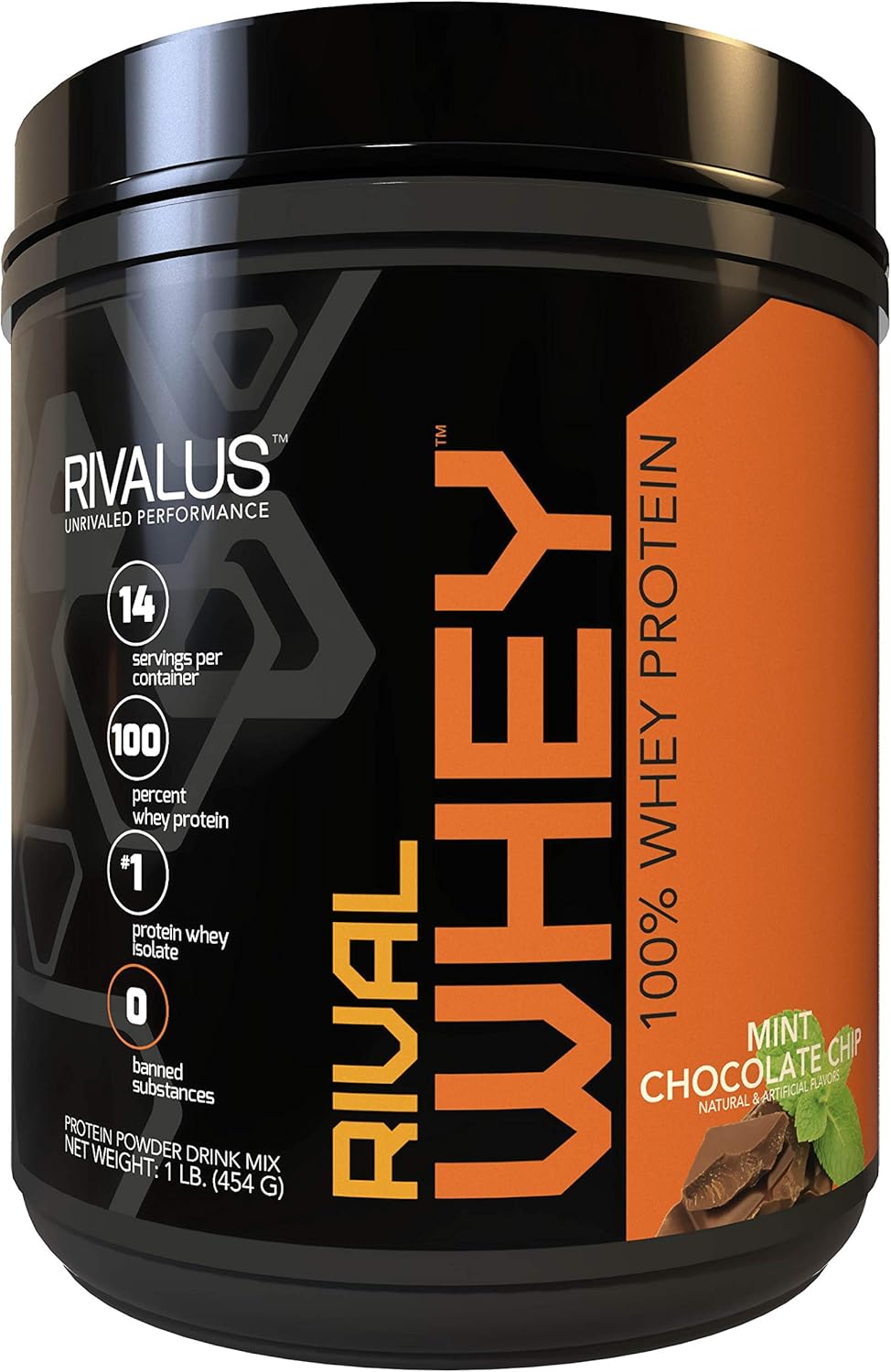 Rivalus Rivalwhey Protein, Mint Chocolate Chip, 1 lb : Amazon.com.mx ...