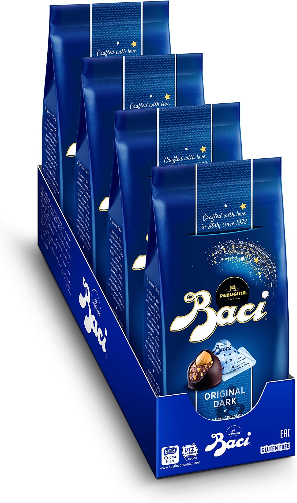Amazon.com: Baci Original Dark | Fine Dark Chocolate Truffle with ...