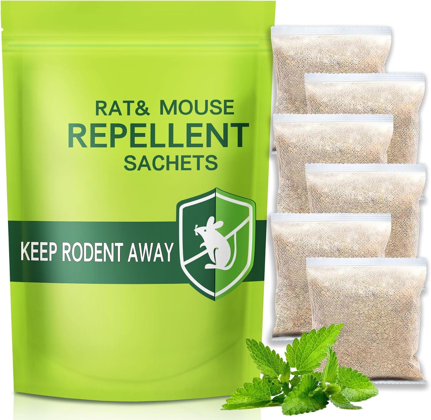 jiaonayiyi Rat & Pest & Spider Repellent, Peppermint Oil Rodent ...