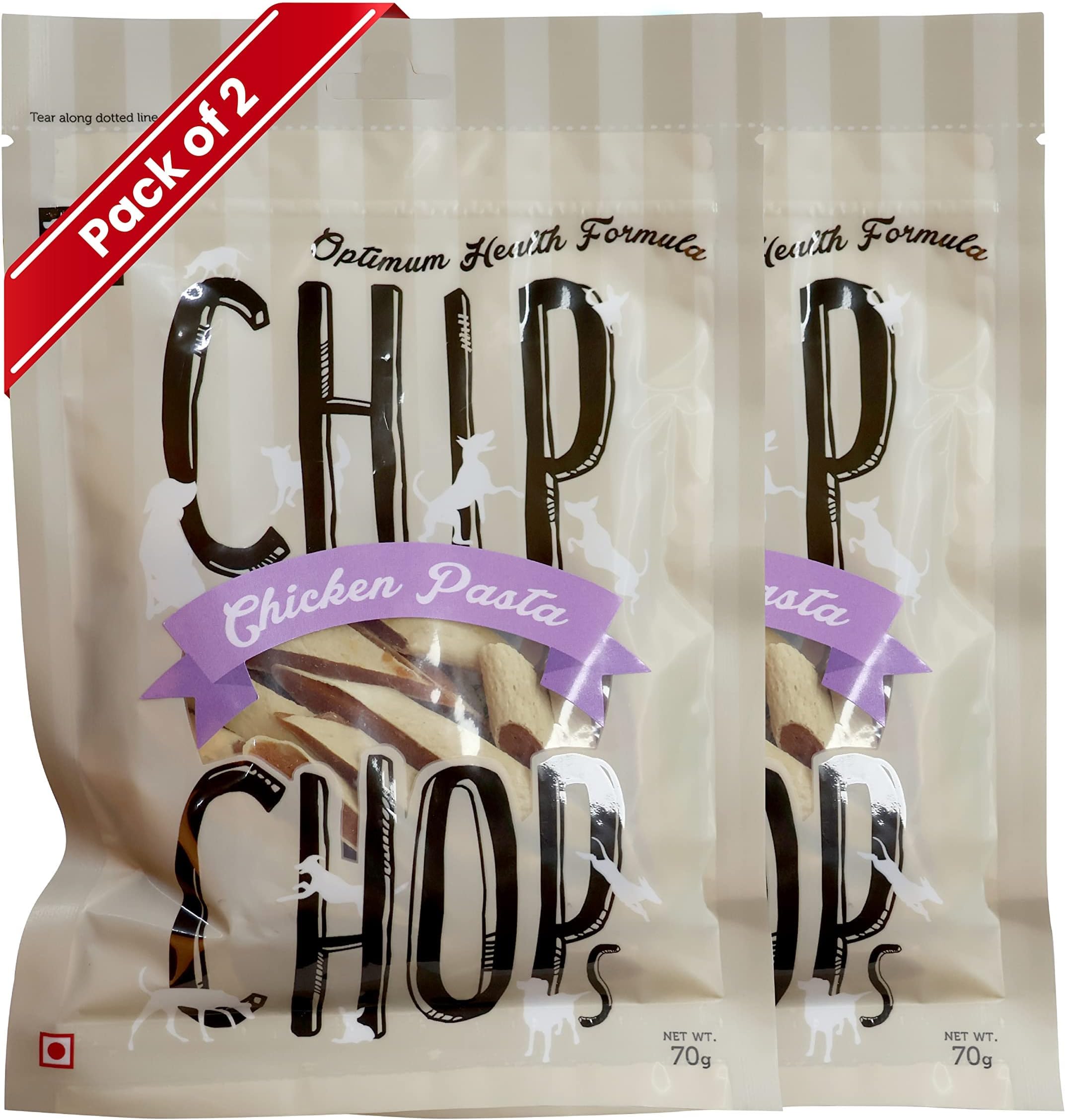 Buy Chip Chops Dog Treat, Optimum Health Formula, Multi-Pack (Chicken ...
