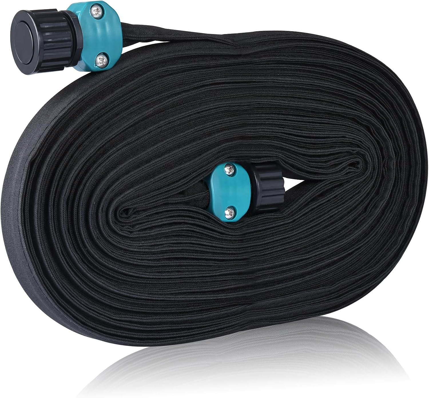 Amazon.com : Tysun Flat Soaker Hose for Garden Beds 50 75 100 150 ft ...