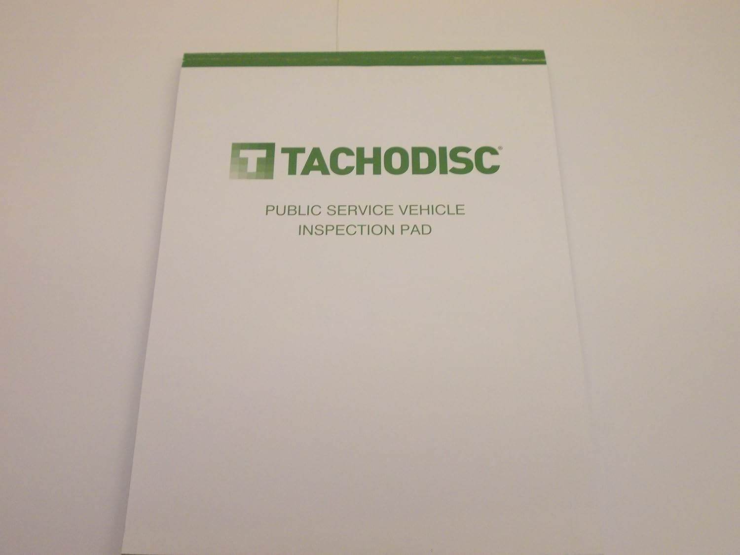 Vehicle Inspection Pad for PSV's Tachograph Product. : Amazon.co.uk ...